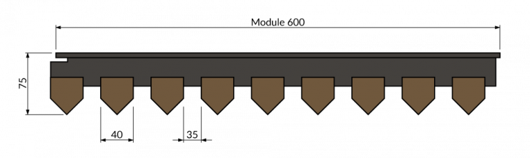 Laudescher LINEA 3D Edge | Acoustic Products