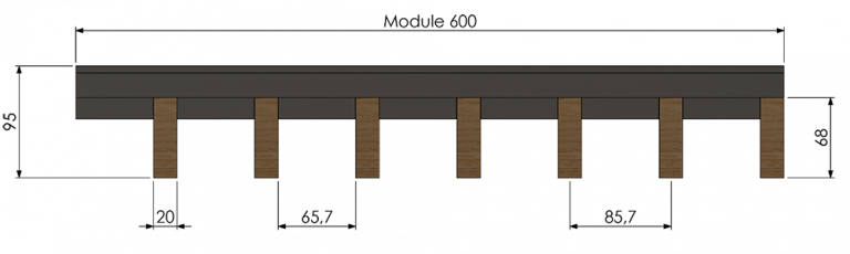 Laudescher LINEA 2.6.6 – Wall Cladding | Acoustic Products