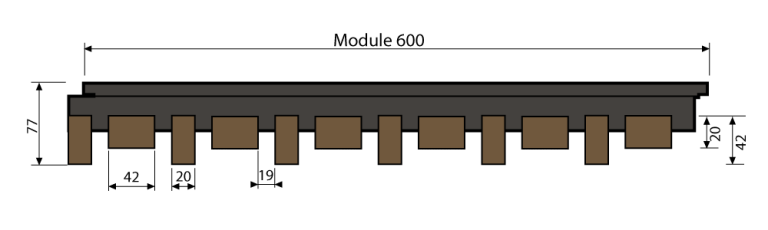 Laudescher LINEA 42 AL – Suspended Ceiling | Acoustic Products